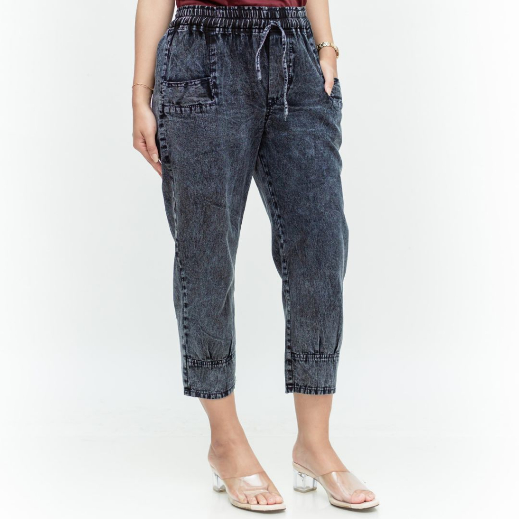 Jual MOLDING - Celana Jeans Dewasa Wanita 7/9 Model Haruka Ukuran All ...