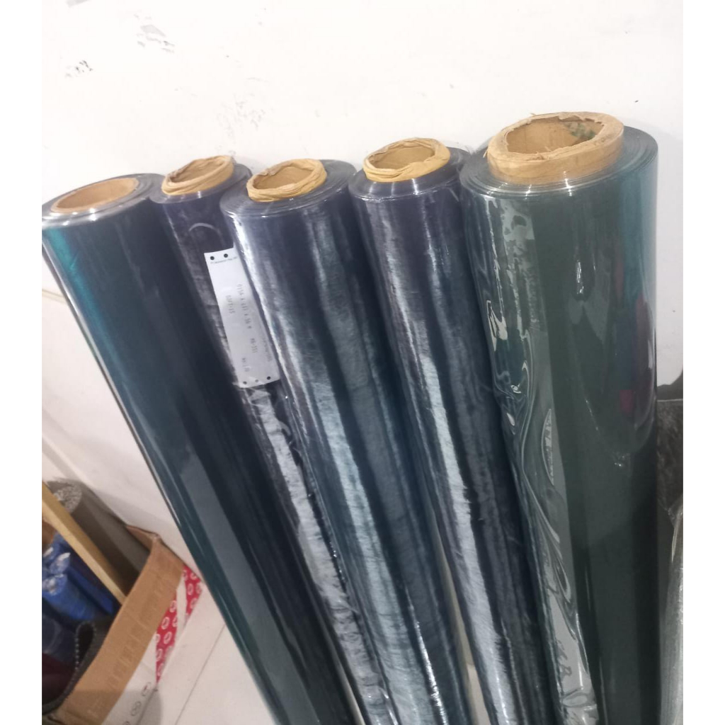 Jual Plastik Mika 1m x 1.37m 0.10A / Plastik Bening Tebal Lemas Meteran / Roll, Taplak Meja ...