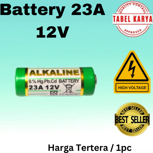 Jual Baterai Batre Battery Remote Remot Alarm Mobil Bel 23A 23 A 12V ...