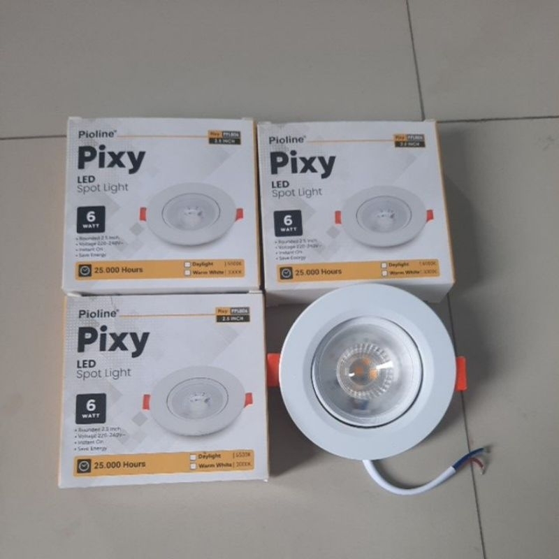 Jual Lampu pioline Pixy led spot light 6 watt | Shopee Indonesia