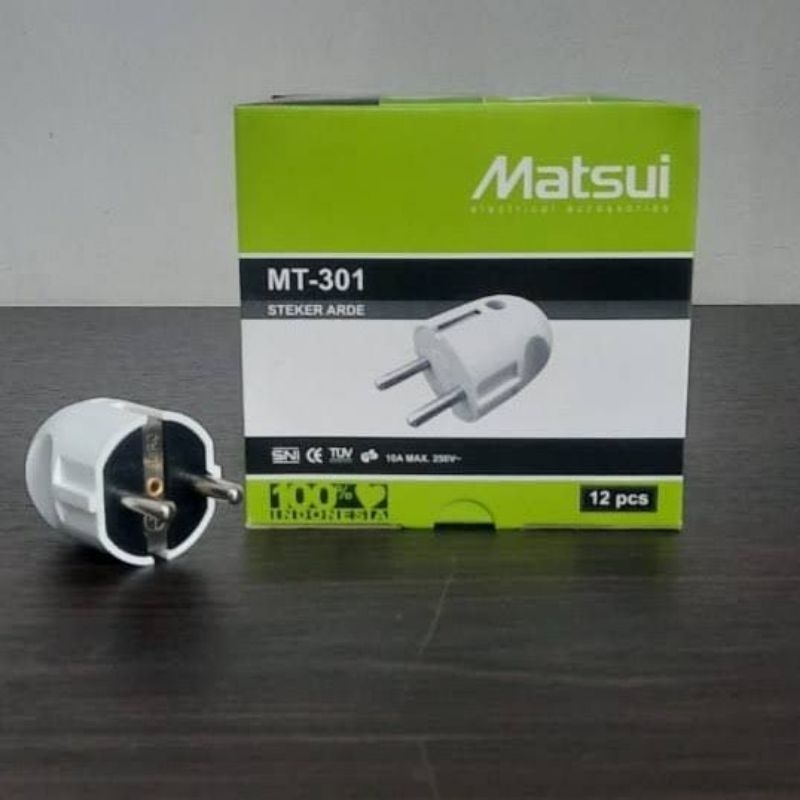 Jual Colokan Steker Arde Bulat Matsui MT301 | Shopee Indonesia