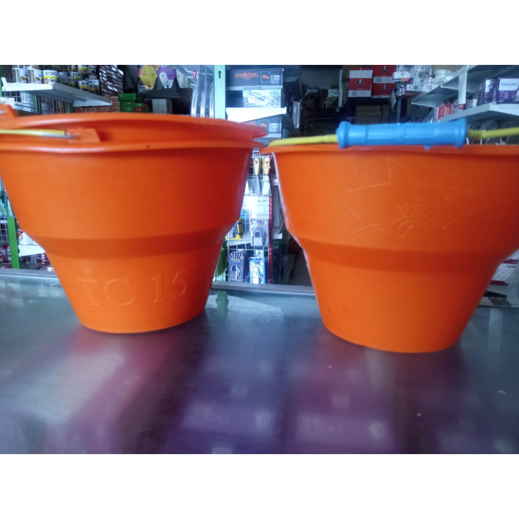 Jual Timba Cor / Ember Cor TC-15 orange | Shopee Indonesia