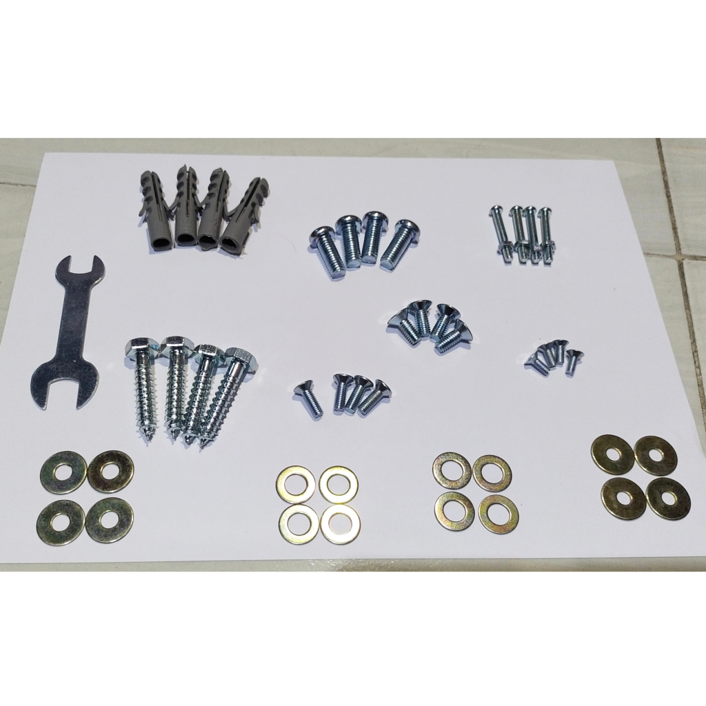 Jual Baut Baut Super Lengkap Untuk Pemasangan Bracket TV terlariss ...