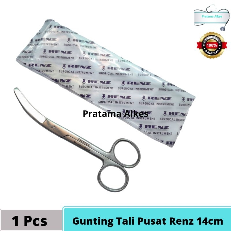 Jual Gunting Umbilical RENZ 14cm Gunting Tali Pusat Renz busch renz 14 ...