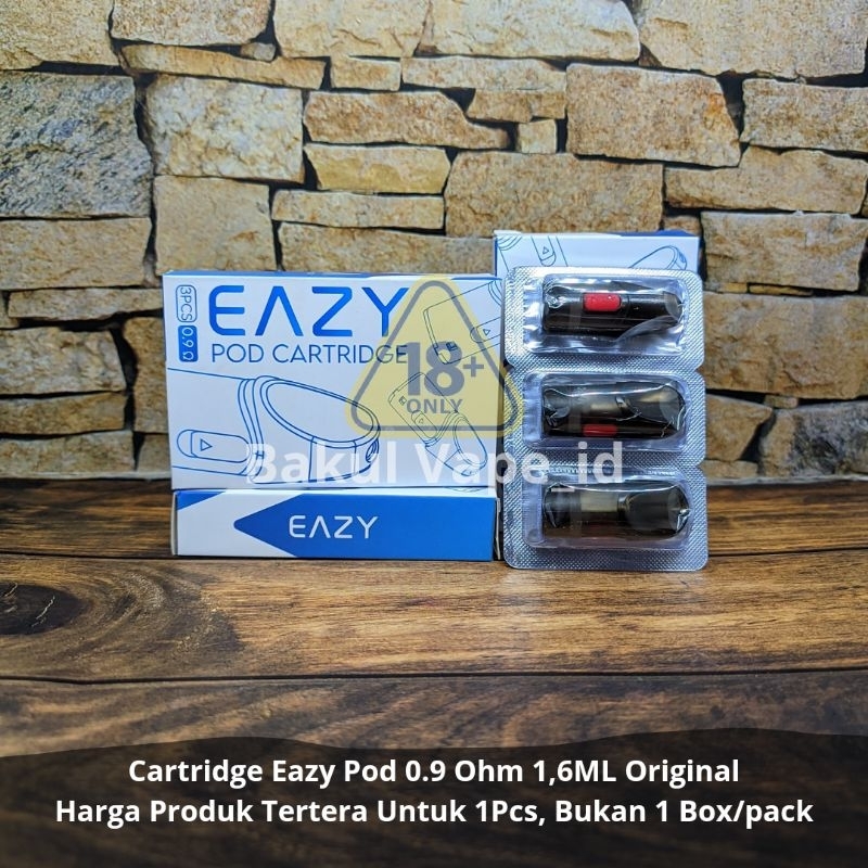 Jual Cartridge Eazy 0.9 Ohm Original ( Harga Satuan ) Catridge Eazy kuy ...