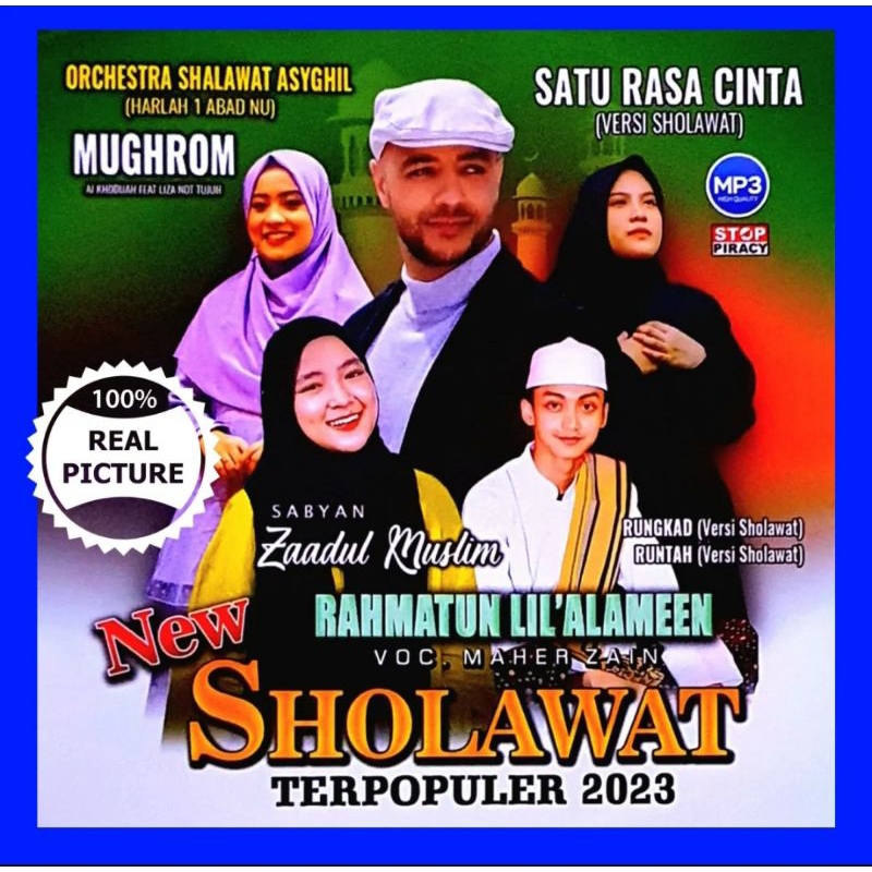 Jual KASET MP3 LAGU SHOLAWAT NABI MERDU TERBARU-KASET MP3 SHOLAWAT TERBARU-LAGU MAHER ZAIN-LAGU ...