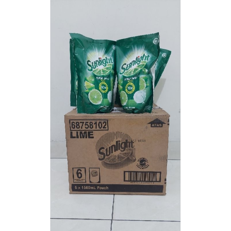 Jual Sunlight SABUN CUCI PIRING Jeruk Nipis Refill 1500Ml | Shopee Indonesia