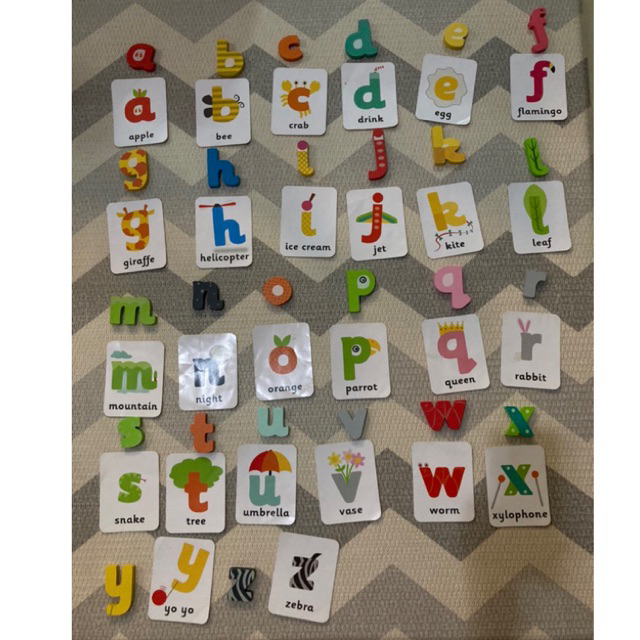 Jual Mainan Edukasi Alfabet ELC / Alphabet Cards / Mainan Huruf Anak ...