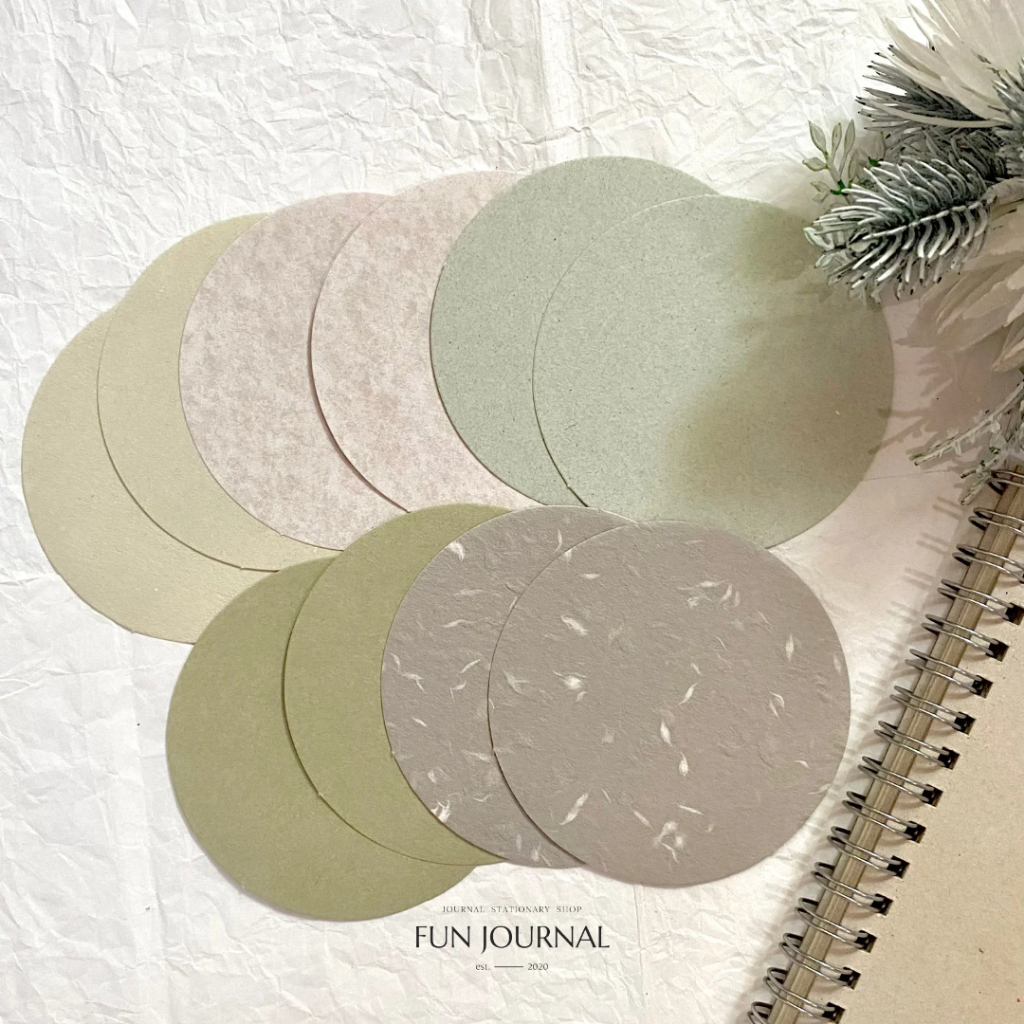 Jual MULTI-MATERIAL SPECIAL ROUND PAPER PACK UNTUK JOURNAL JURNAL ...