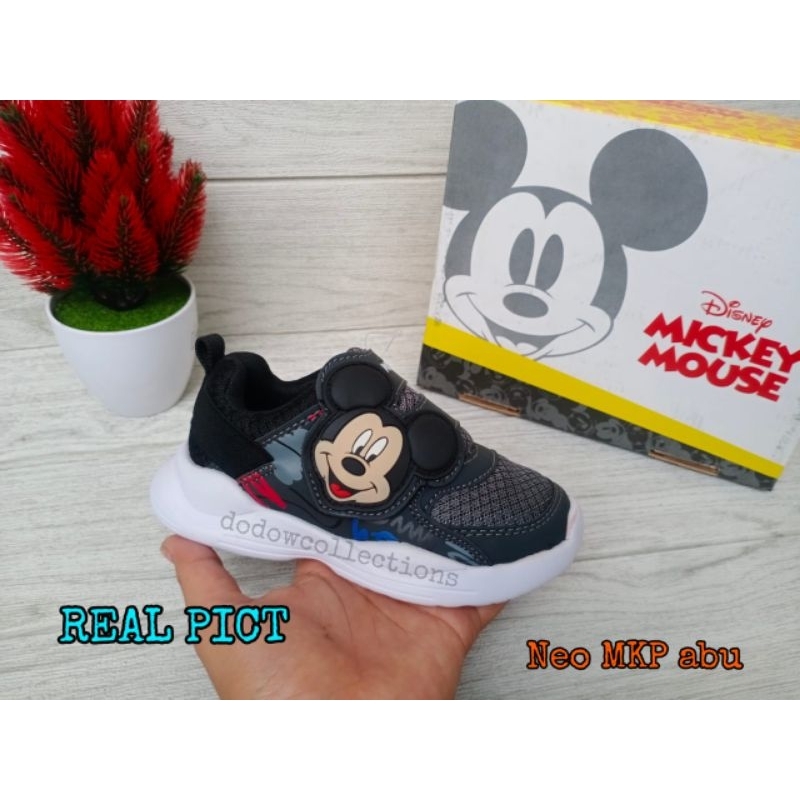 Jual SEPATU ANDO MICKEY MERAH SIZE 25-32 - SEPATU KARAKTER ANAK LAKI ...