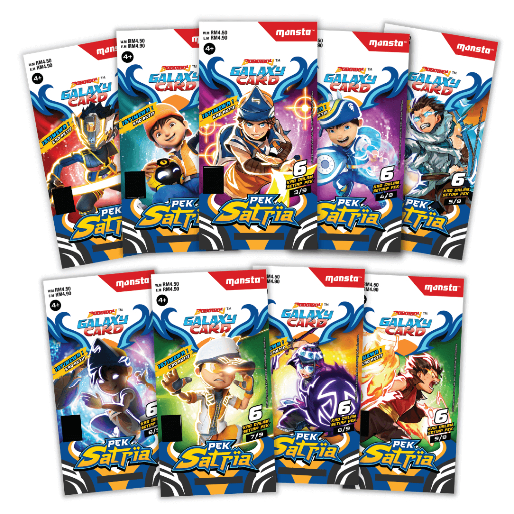 Jual Boboiboy Galaxy Card Original Monsta Malaysia - Satria | Shopee ...