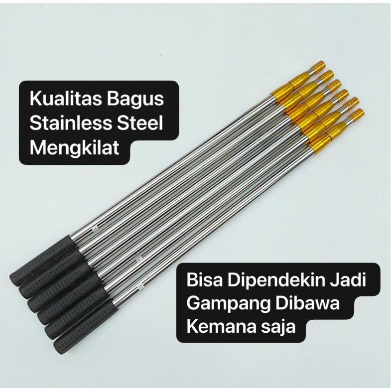 Jual PCK-10 2.5 Meter Alat Pemetik Buah Tongkat Tinggi Stik Serbaguna ...