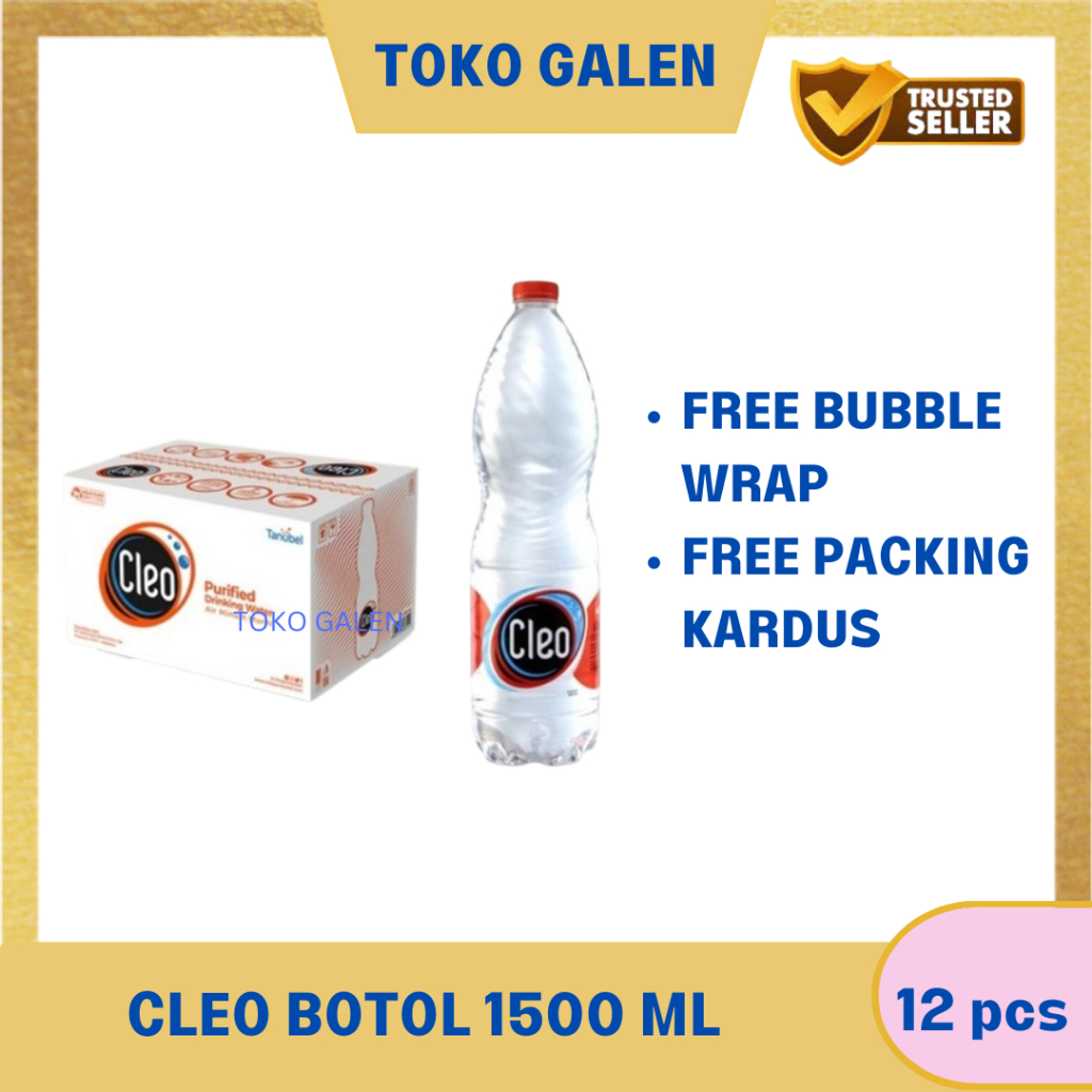 Jual CLEO BOTOL 1500 ML (12 PCS) | Shopee Indonesia