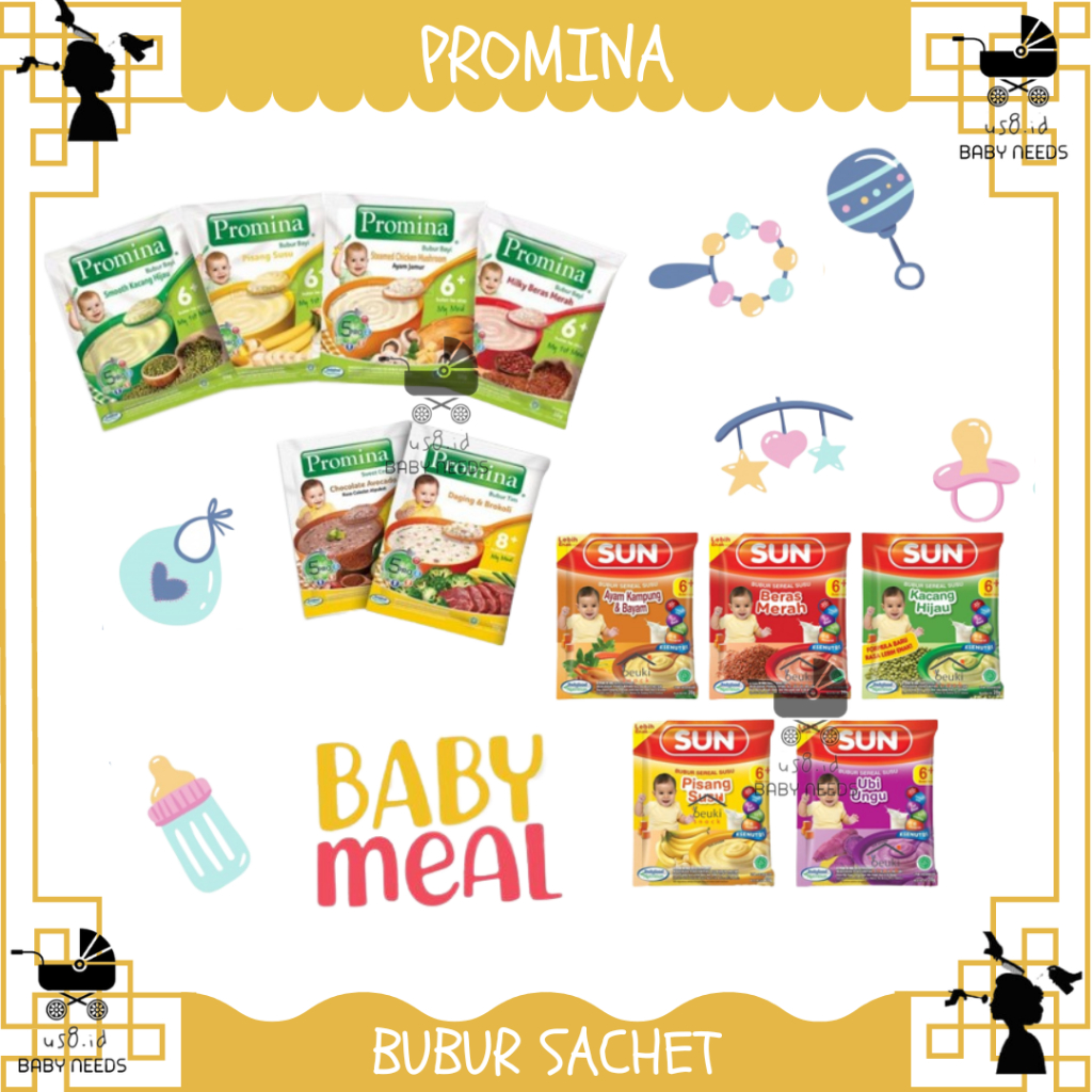 Jual Promina Bubur Tim Bayi Cereal Sachet 20gr 25gr Makanan mpasi Baby ...