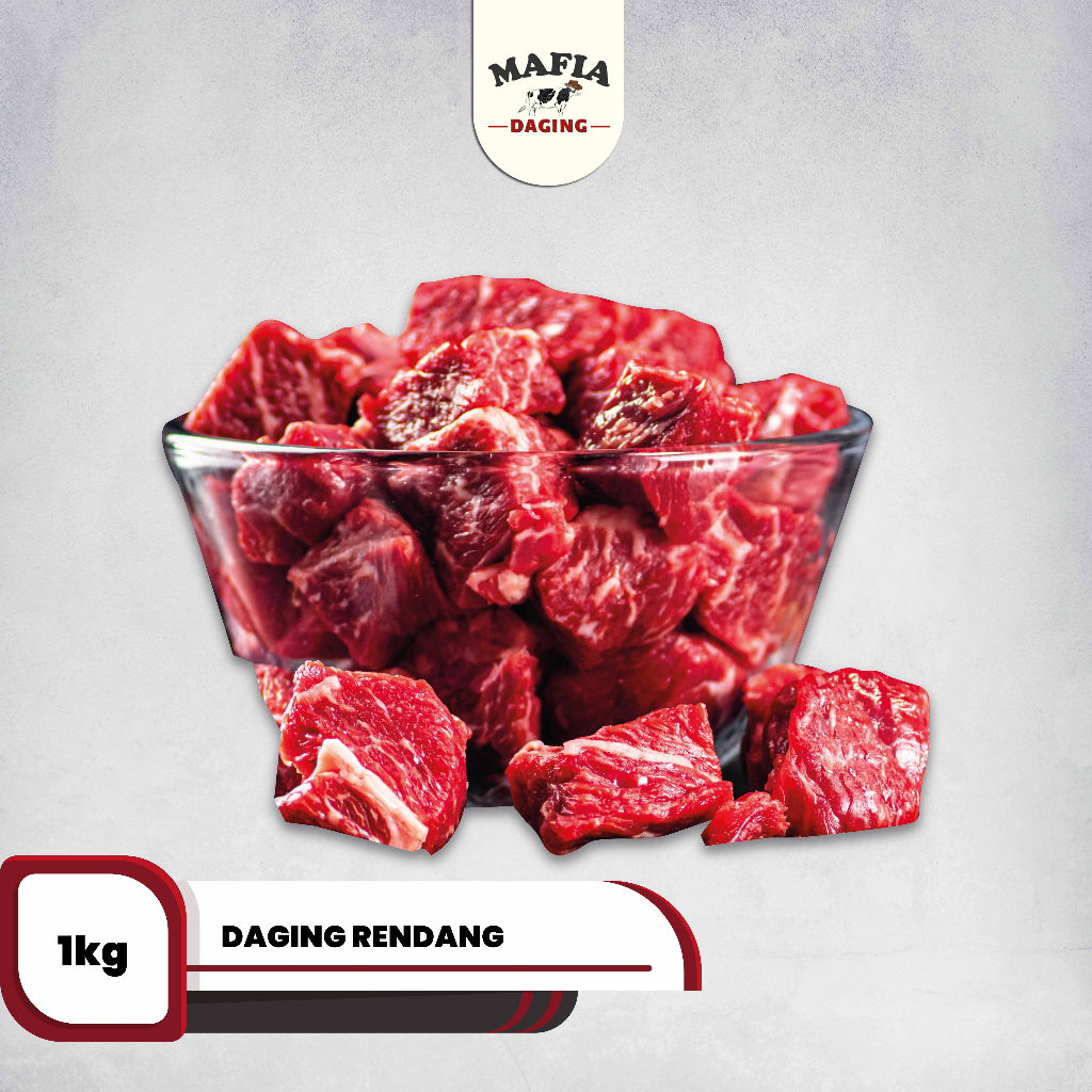 Jual [Mafia Daging] DAGING RENDANG SEMUR EMPAL SOTO SAPI IMPOR AUSTRALIA 1 kg | Shopee Indonesia