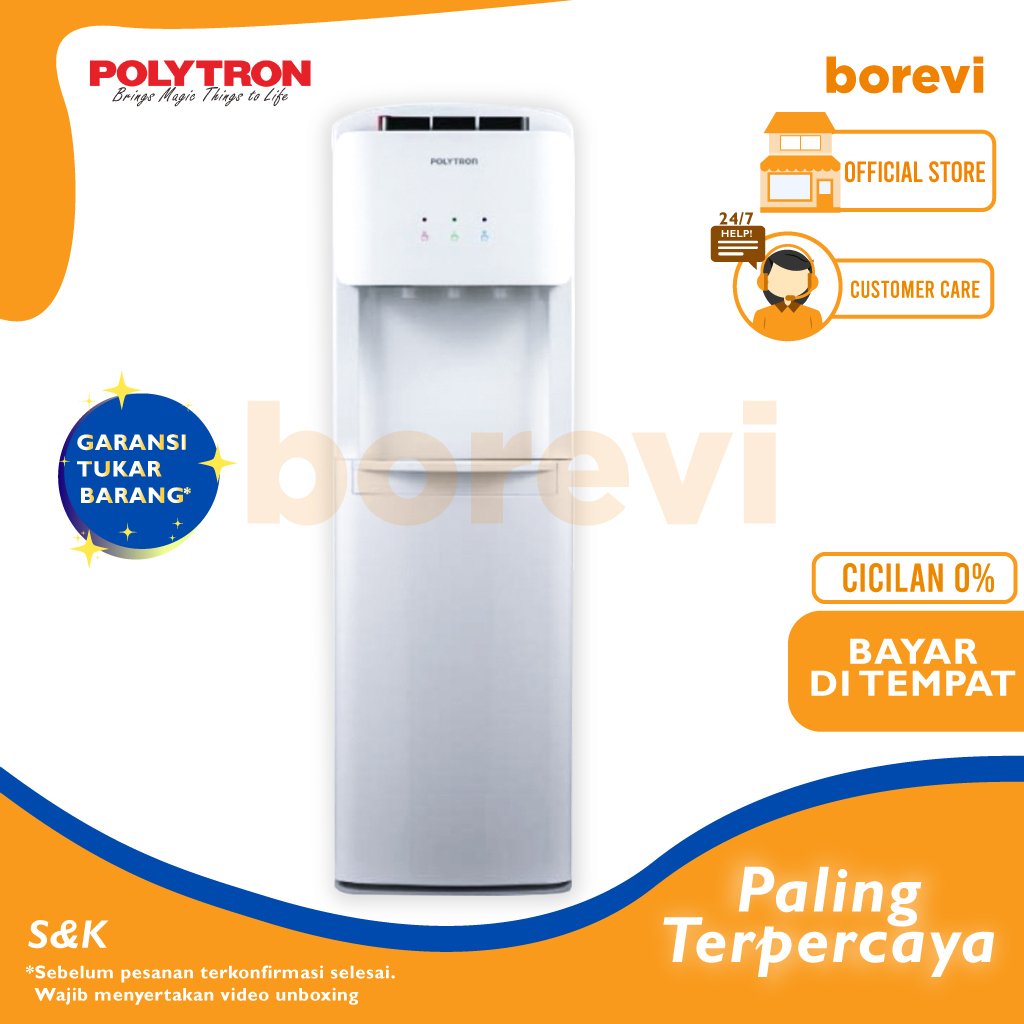 Jual POLYTRON PWC 600 DISPENSER GALON BAWAH LOW WATT Pwc600 | Shopee ...