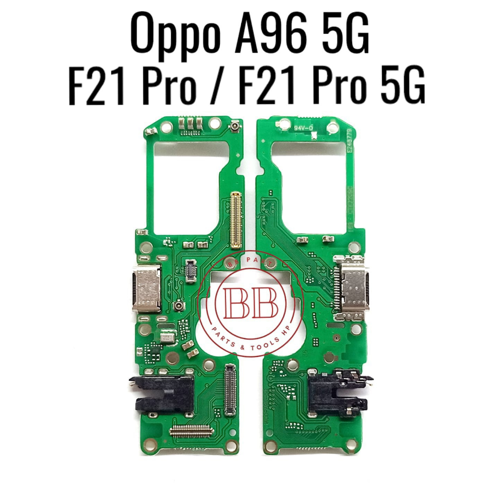 Jual Papan PCB Cas Charger + Mik + Handsfree OP A96 5G / PFUM10 / F21 ...