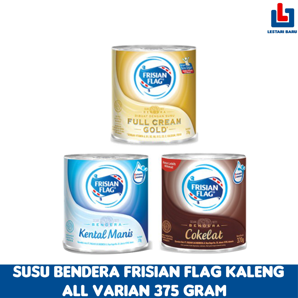 Jual Susu Bendera Frisian Flag Kaleng All Varian 370 Gram | Shopee ...