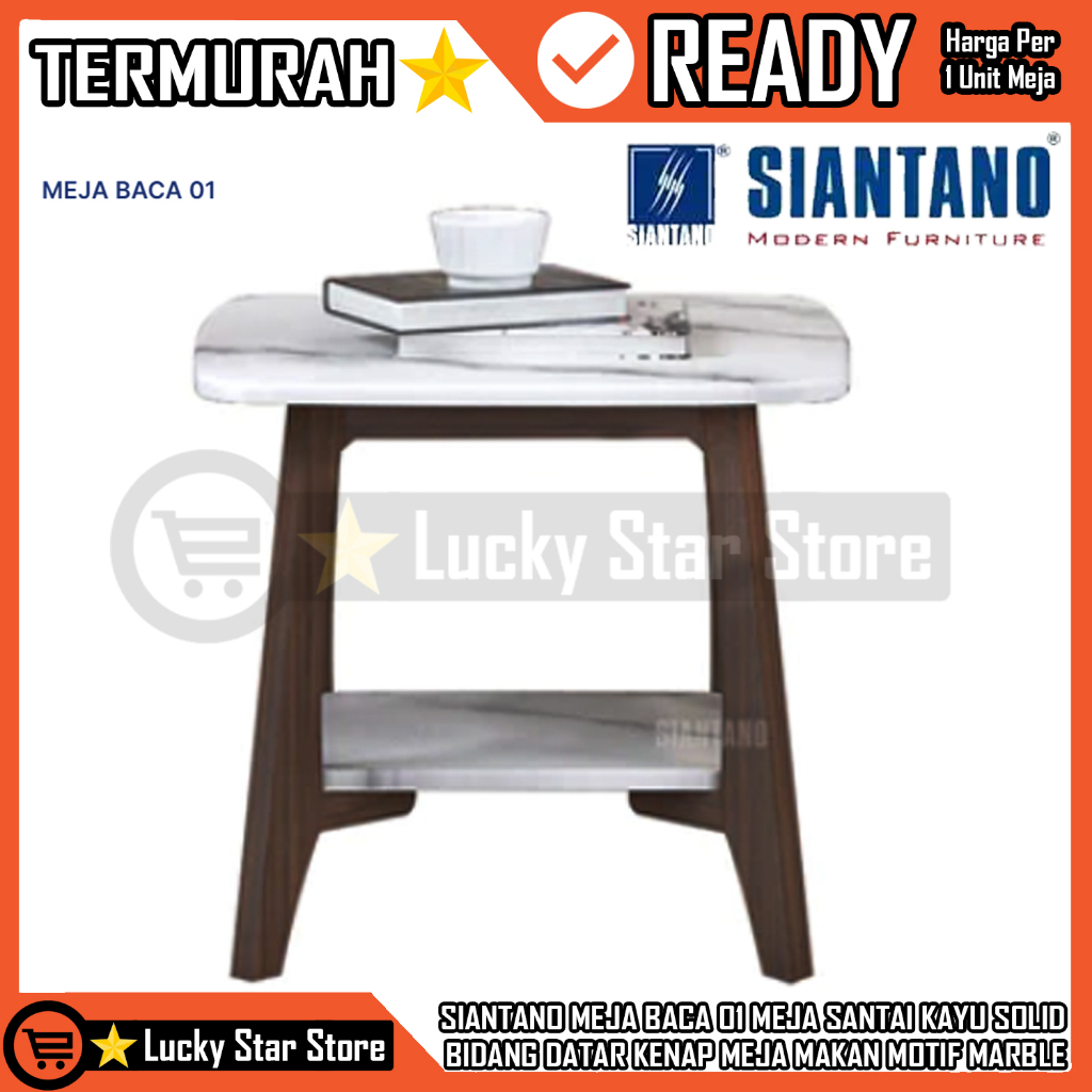 Jual {INSTANT} SIANTANO MEJA BACA 01 MEJA SANTAI KAYU SOLID BIDANG ...