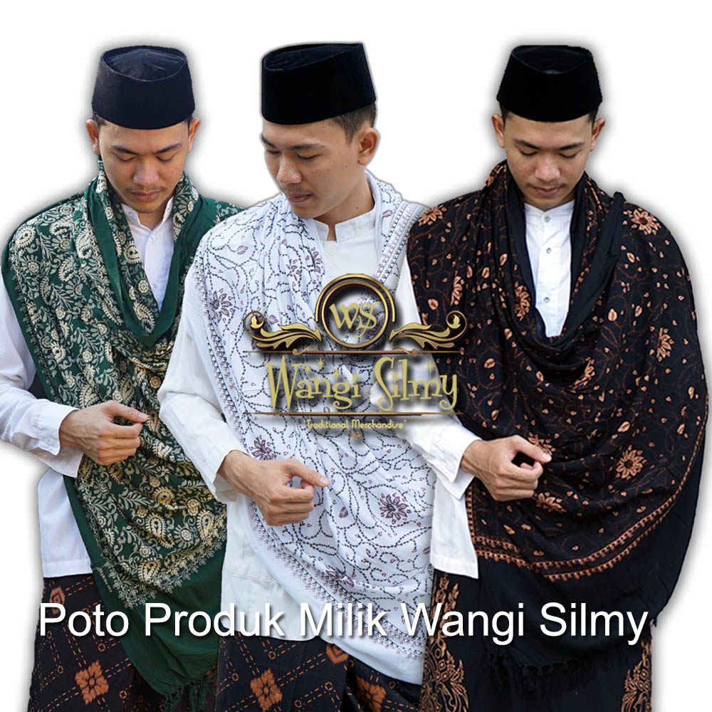Jual Sorban Ar-rida solo motif kasmiri Printing Grade A - Sorban Rida ...