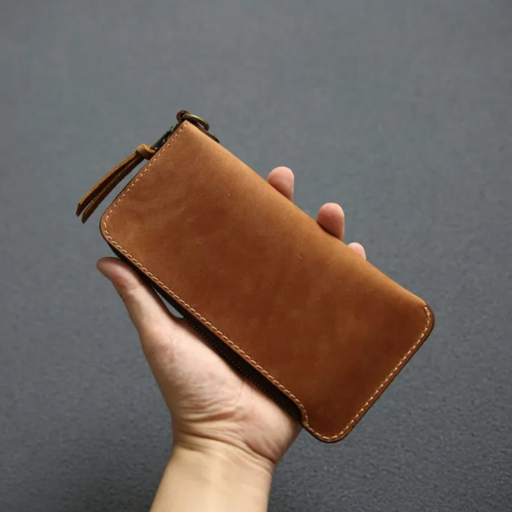 Jual Clutch Dompet Hp Kulit Asli Unisex Premium Genuine Leather - Dompet HP Kulit | Shopee Indonesia