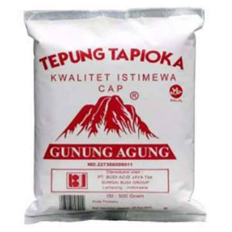 Jual tepung tapioka sagu gunung agung 500gram | Shopee Indonesia