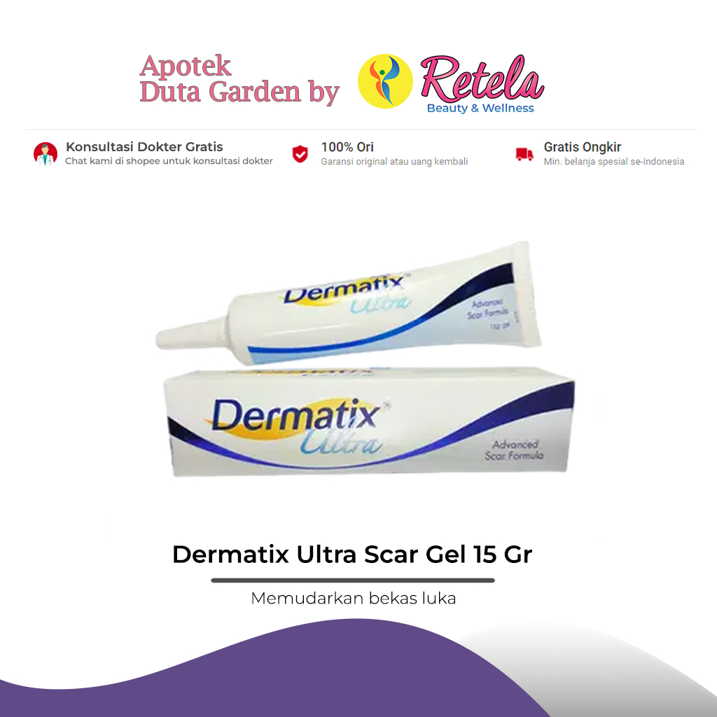 Jual Dermatix Ultra Scar Gel 15 Gr | Shopee Indonesia