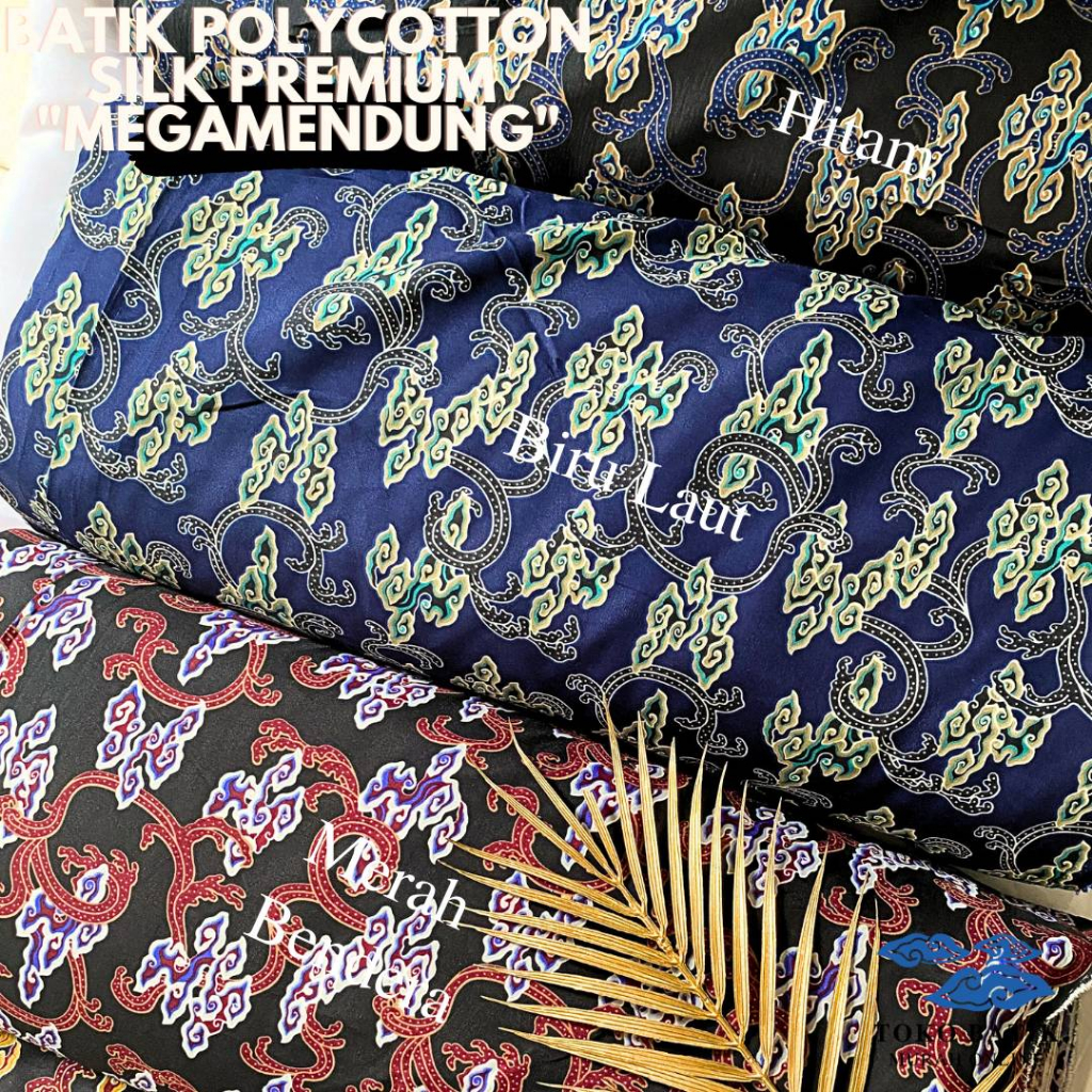 Jual Kain Batik Poly-Cotton BSY Premium Foil SUPER LEMBUT Kode MOTIF ...