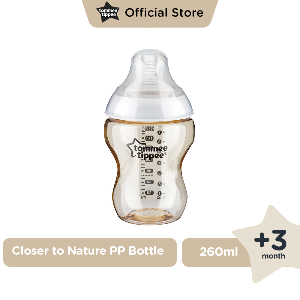 Jual TommeeTippee Botol PPSU Closer To Nature Clear 260ml/9oz - Botol Susu Bayi 1 Pack- | Shopee ...