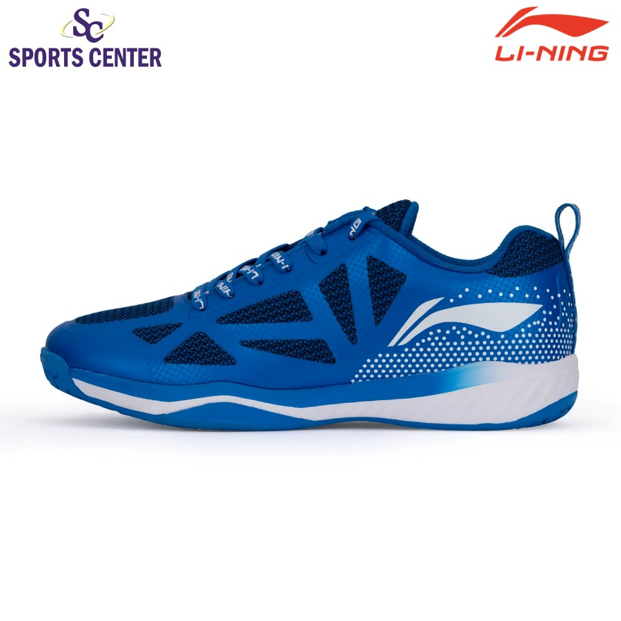 Jual New Sepatu Badminton Lining Ultra Fly II / 2.0 AYTT049 Blue ...