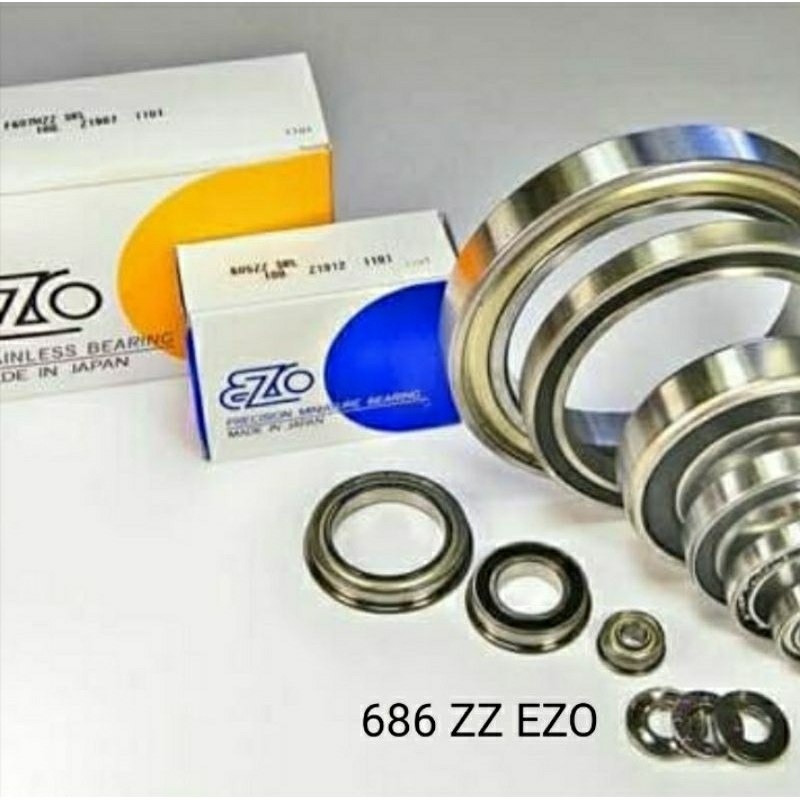 Jual Bearing 686 ZZ Merk EZO JAPAN | Shopee Indonesia
