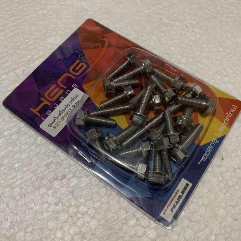 Jual Baut set probolt CVT Mio smile sporty soul karbu model 2kunci stainlees heng thailand ...