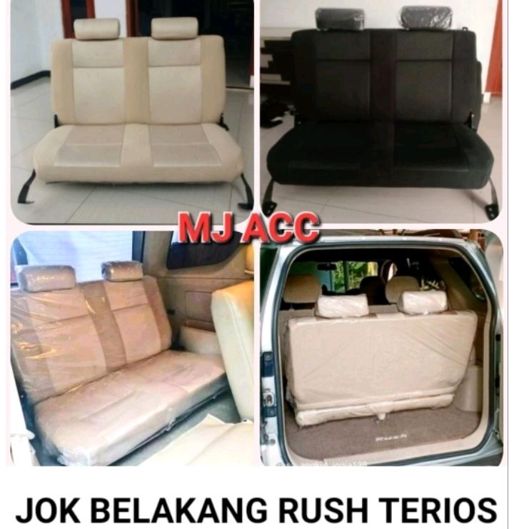 Jual JOK BELAKANG RUSH TERIOS ( BARIS KE 3) | Shopee Indonesia