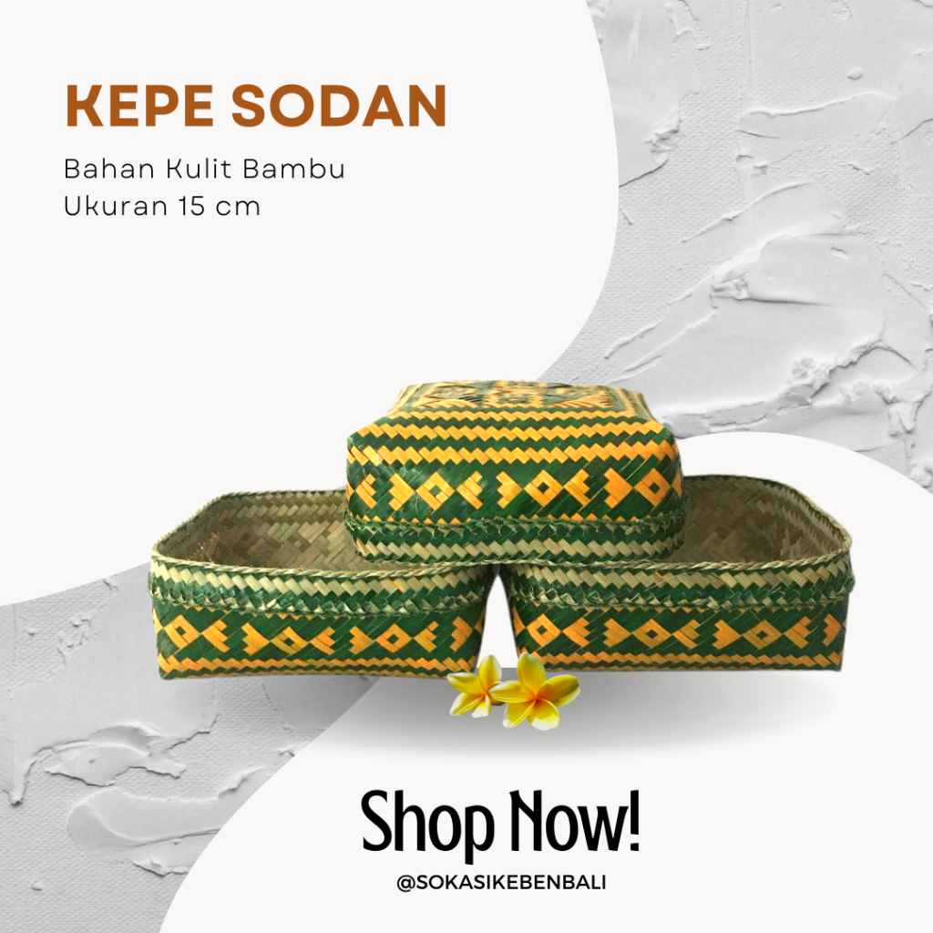 Jual codeq7Q1c Kepe Sodan Kulit Bambu Ecer| Besek| Keben| Sokasi Keben ...