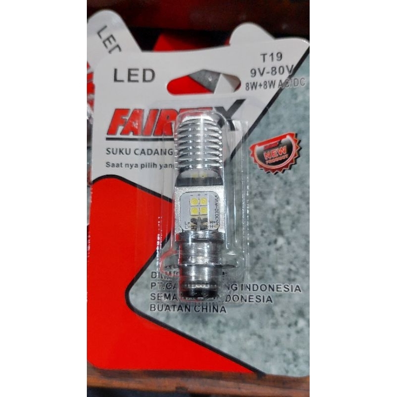 Jual LAMPU LED KAKI 1 FAIRTEK AC/DC 8 MATA HONDA BEAT/MIO | Shopee ...