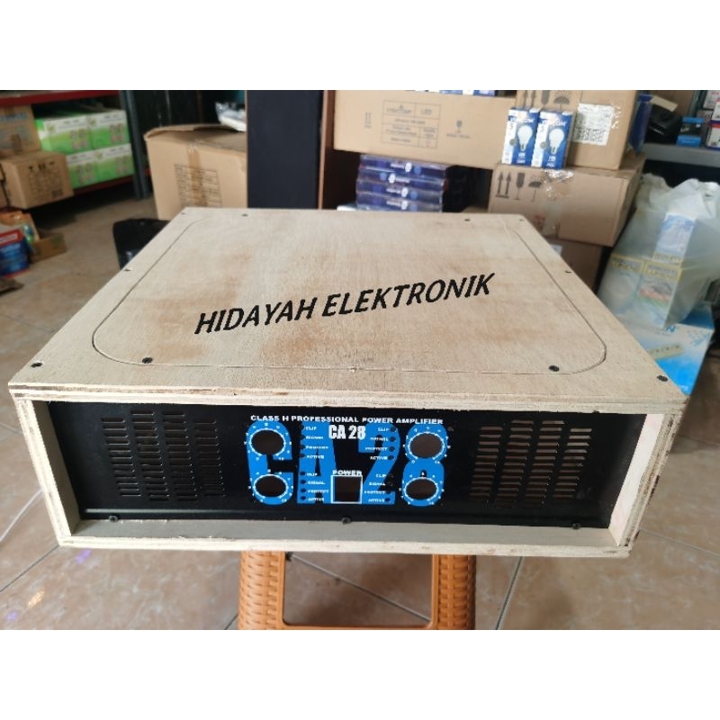 Jual BOK POWER CA28 BAHAN TRIPLEK BOX POWER 4CHENEL CA 28 | Shopee Indonesia