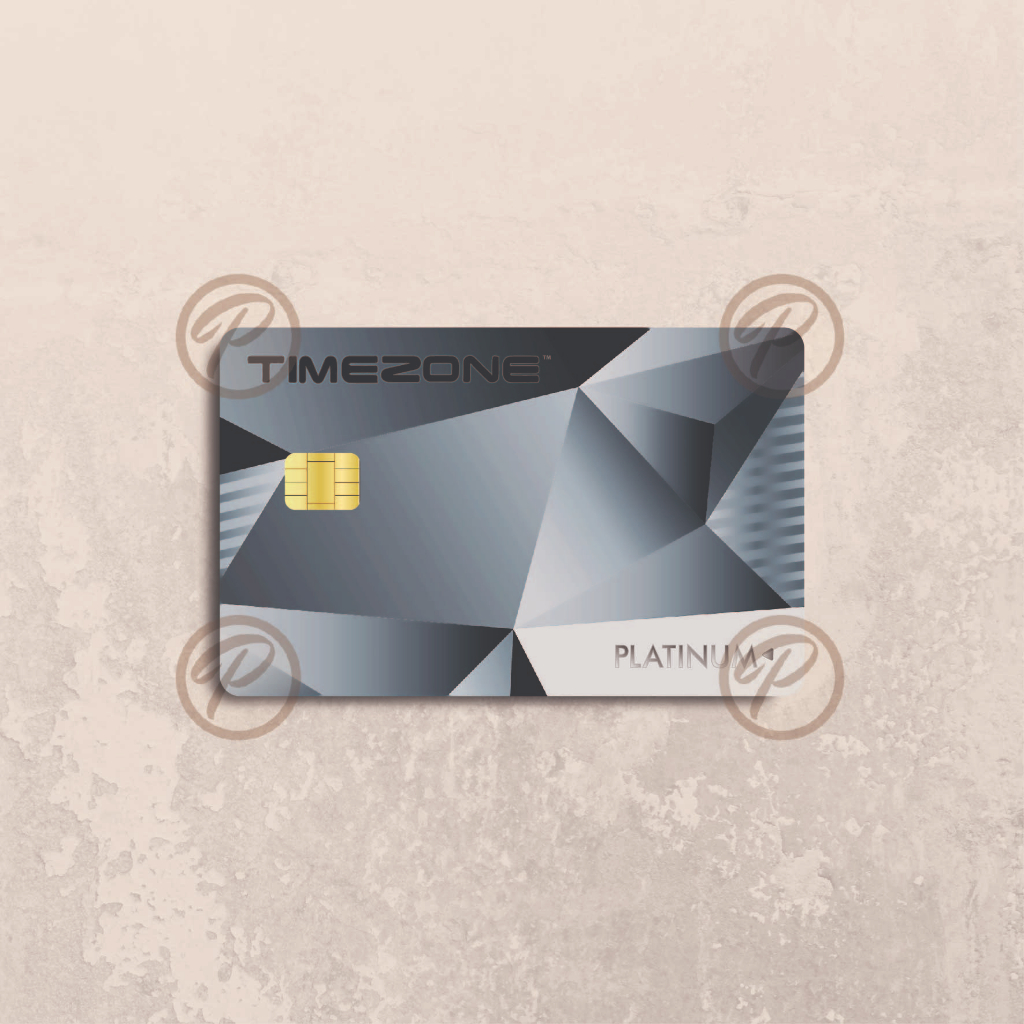 Jual O12_TIMEZONE PLATINUM CARD - Card Cover Skin Sticker - PLIATA ...