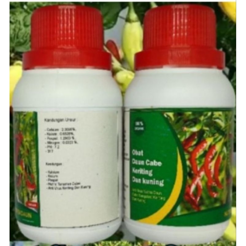 Jual Pupuk ORGANIK Nutrisi Obat daun Keriting Bulai Cabe | Shopee Indonesia