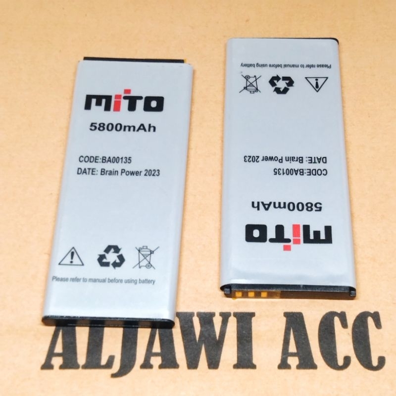 Jual BATERAI MITO A17 FANTASY X BA000135 BA-00135 Battery Hp Mito A17 Fantasi X | Shopee Indonesia