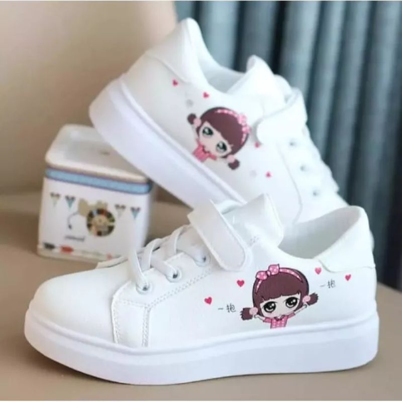 Jual Sepatu Sneakers Happy Anak Perempuan Umur 1 2 3 4 5 Tahun | Shopee ...