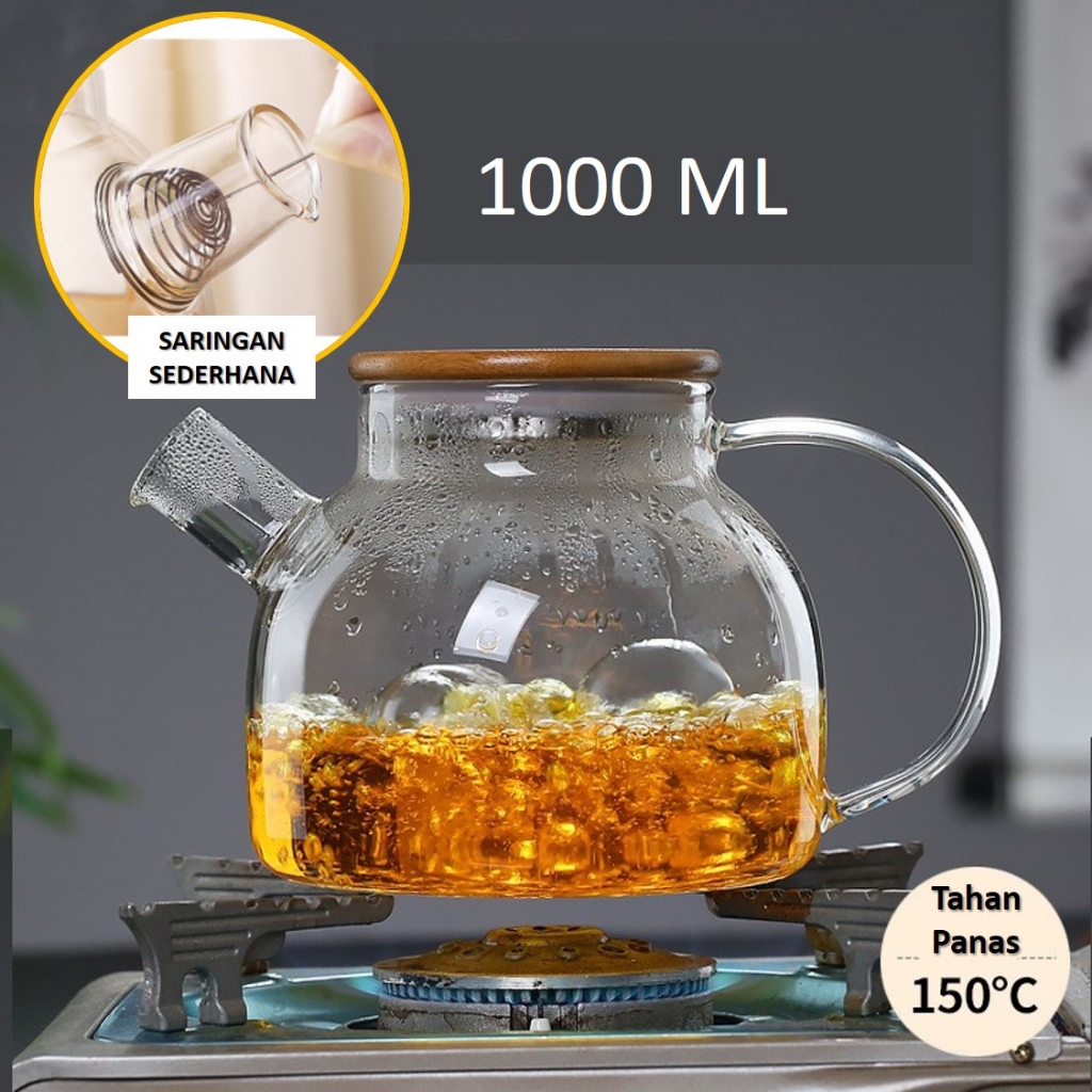 Jual TAHAN API Teko Kaca Tahan Panas Berbagai Gaya Set Teh Terlaris ...