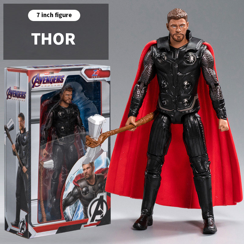Jual Mainan Thor Iron Man Mesin Perang Spoder Besi Thanos Captain ...