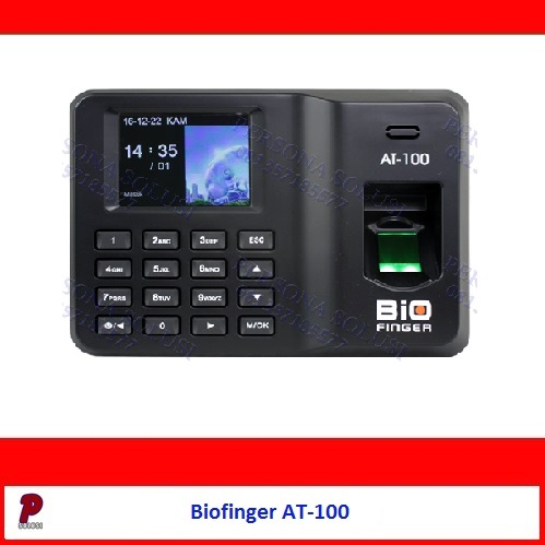 Jual Bio finger AT-100 Biofinger Mesin Absensi - Sidik Jari ...
