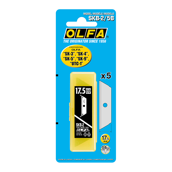 Jual OLFA Refill Cutter Spare blade for Safety Knives SKB-2/5B | Shopee Indonesia