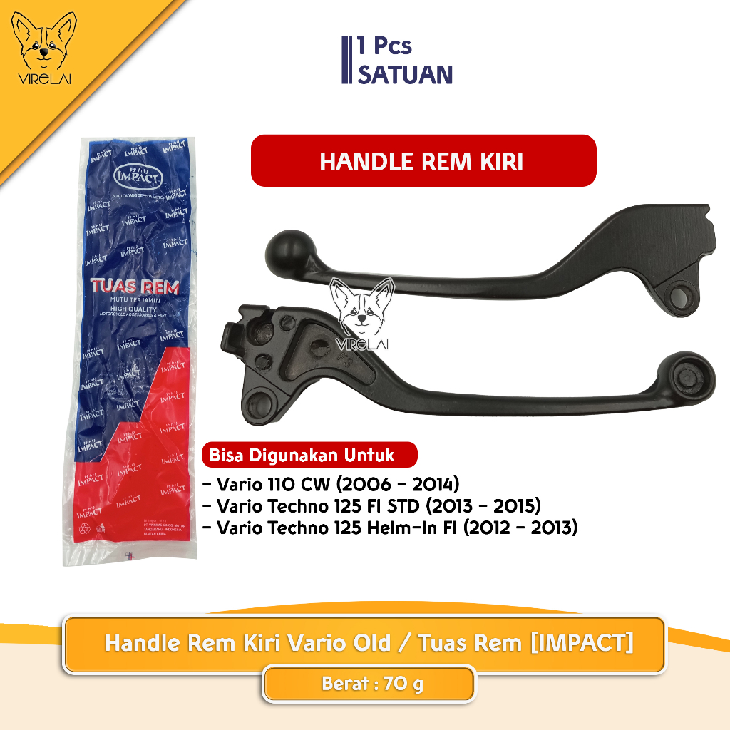 Jual Handel Rem Kanan / Kiri Vario Old / Vario 125 FI / Vario 150 / ADV ...