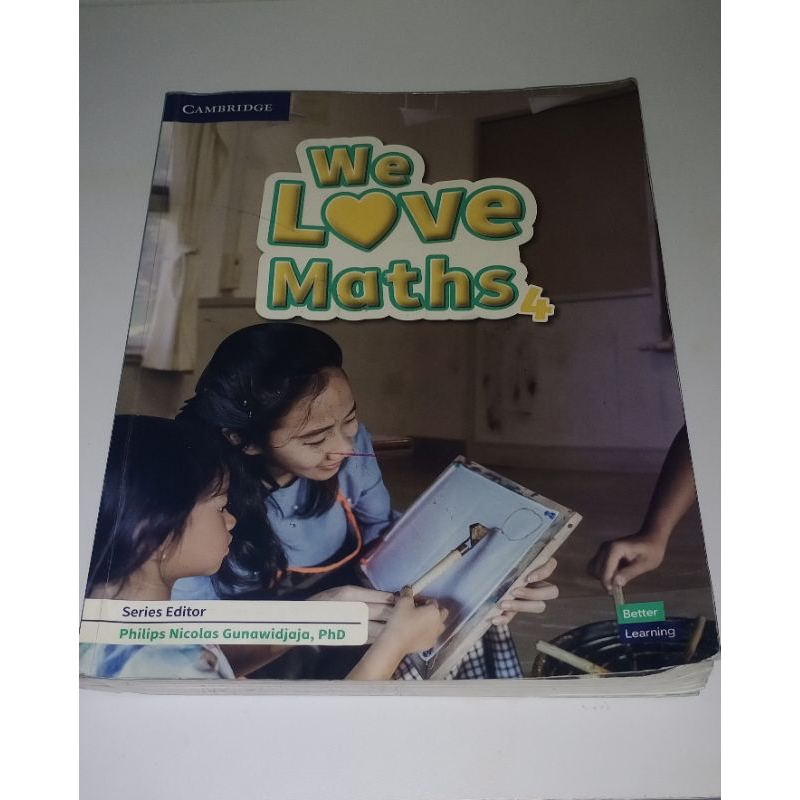 Jual We love maths 4 bekas kondisi 95% bagus (Cambridge) WE LOVE MATH 4 ...