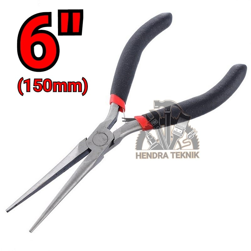 Jual TANG LANCIP MINI 6" 150mm TANG RUNCING PANJANG STANG RUNCING MINI LANCIP JEPIT CUCUT LINCIP ...