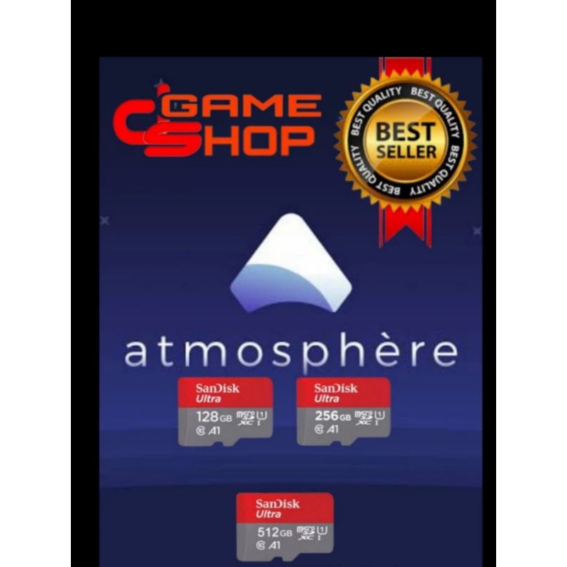 Jual memory card nintendo switch cfw atmosphere mc nintendo_switch cfw 128gb 256gb 512gb 1tb ...