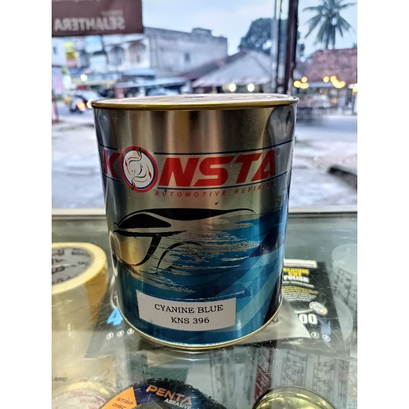 Jual Konsta Solid Cyanine Blue KNS396 1L | Shopee Indonesia