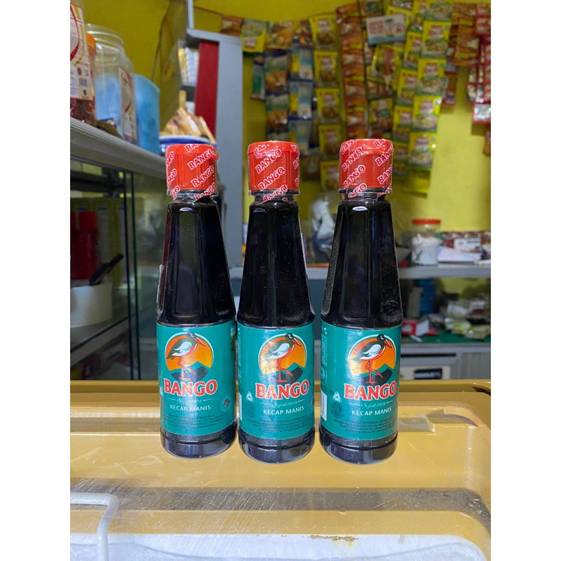 Jual KECAP MANIS KEMASAN BOTOL BANGO/ INDOFOOD - 135ML | BISA KIRIM ...